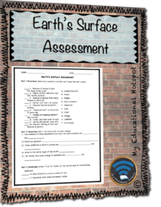 earth's surface assessment