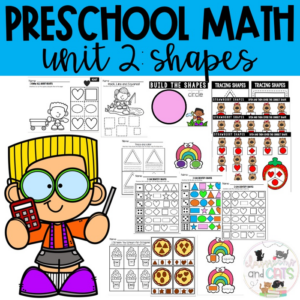 preschool math- shapes