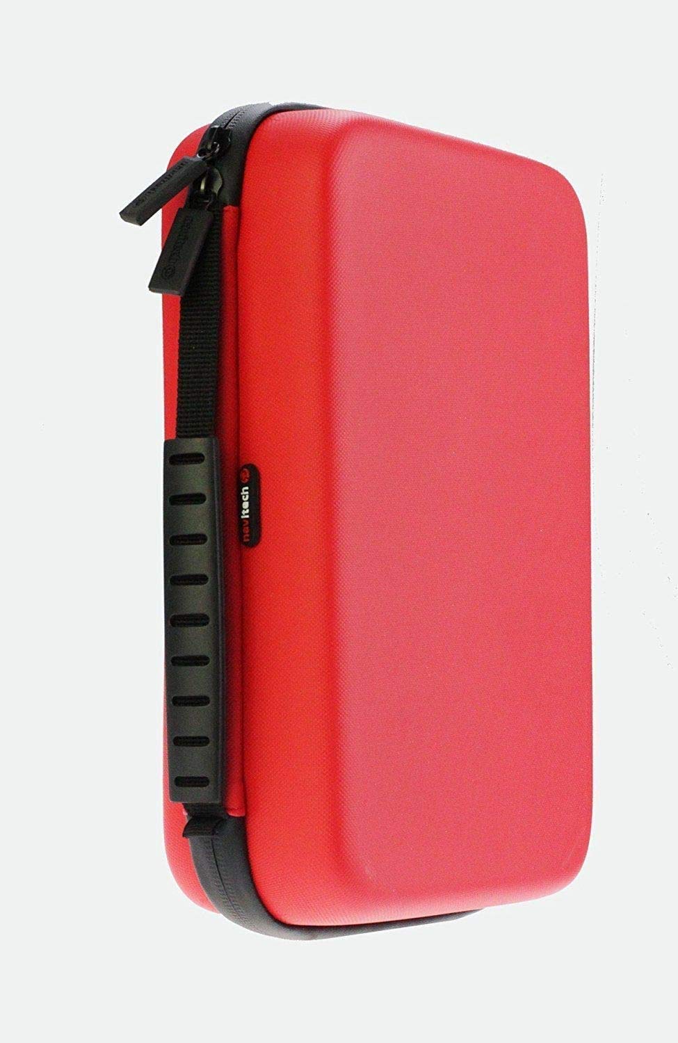 Navitech Red Heavy Duty Robust Action Camera Hard Case - Compatible with The Dragon Touch Vision 3 PRO