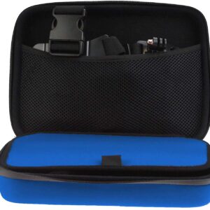 Navitech Blue Heavy Duty Robust Action Camera Hard Case - Compatible with The Dragon Touch Vision 3 PRO