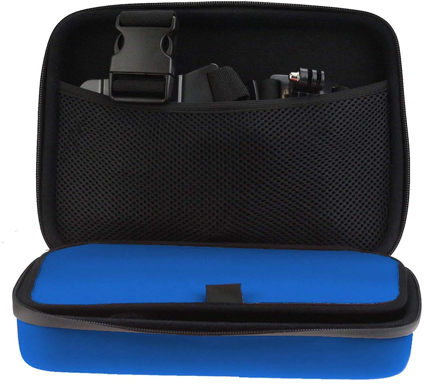 Navitech Blue Heavy Duty Robust Action Camera Hard Case - Compatible with The Dragon Touch Vision 3 PRO