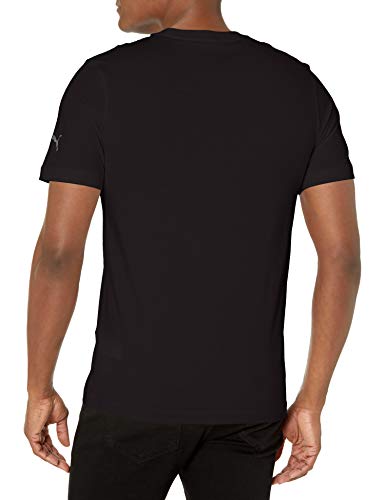 PUMA Men's City Attack Tee, Black, XL