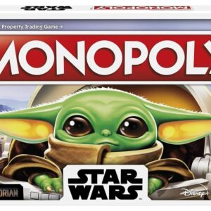 Monopoly: Star Wars The Child Edition Board Game for Families and Kids Ages 8 and Up, Featuring The Child, Who Fans Call Baby Yoda