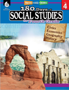 180 days of social studies for fourth grade daily workbook