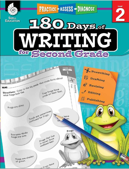 Workbook: 180 days of Writing for Second Grade