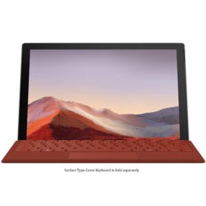 microsoft surface pro 7 128gb i5 8gb ram with windows 10 pro (wi-fi, quad-core i5-1035g4, newest version) platinum pvq-00001