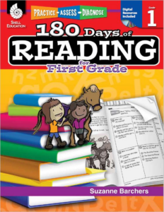 workbook: 180 days of reading for first grade