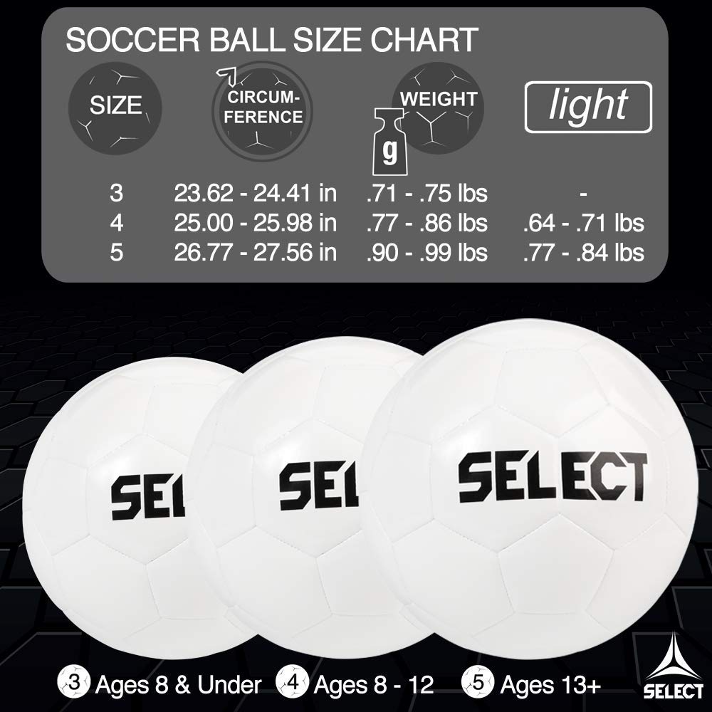 SELECT Club DB V20 Soccer Ball, Orange/Blue, Size 5