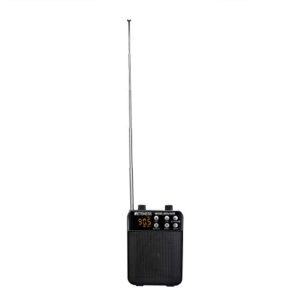 Retekess TR619 Voice Amplifier for Teachers, Rechargeable PA System Speaker with Recording, AUX, Echo, FM Radio, Voice Amplifier Portable for Classroom, Trainer, Meetings, Outdoor