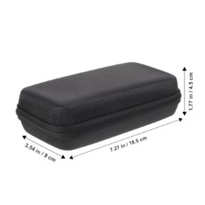 Milisten Microphone Storage Case Waterproof Shockproof EVA Carrying Case Protective for Microphone