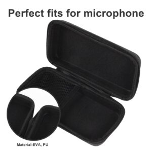 Milisten Microphone Storage Case Waterproof Shockproof EVA Carrying Case Protective for Microphone