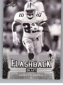 2020 leaf draft #92 emmitt smith - florida gators (flashback)(dallas cowboys) nm-mt nfl football card