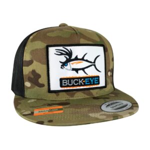 Buck-Eye Pill Patch Tropic Multicam Unisex Trucker Hat