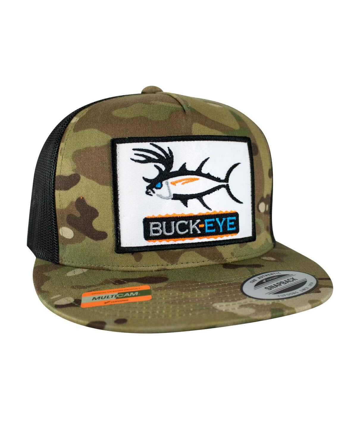 Buck-Eye Pill Patch Tropic Multicam Unisex Trucker Hat