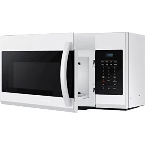 Samsung 1.7 Cu. Ft. White Over-The-Range Microwave