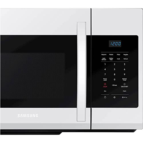 Samsung 1.7 Cu. Ft. White Over-The-Range Microwave