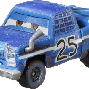 Disney Car Toys 2-Pack, APB and Broadside, 1:55 Scale Die-Cast Fan Favorite Vehicles For Racing And Storytelling Play, Gift for Kids 3 Years and Older