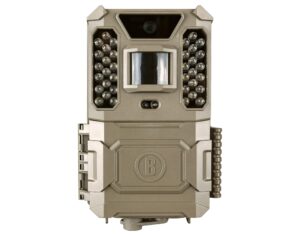 bushnell prime low glow trail camera - 24mp image quality, 1080p hd video, advanced sensor technology for clear nighttime captures, brown