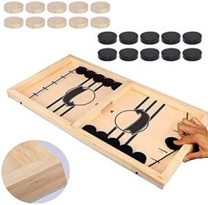 fast sling puck game paced,tinfence table desktop battle,winner board games toys for adults parent-child interactive chess game (22.7 x 12.5 in)