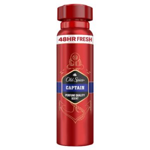 old spice deodarant spray captain 6 pack