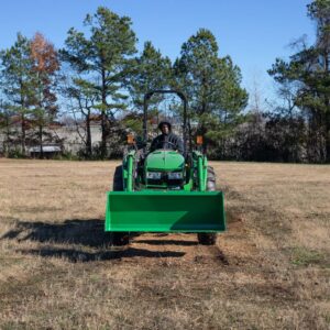 Titan Attachments Bucket Attachment 72" Fits John Deere Hook and Pin Tractors