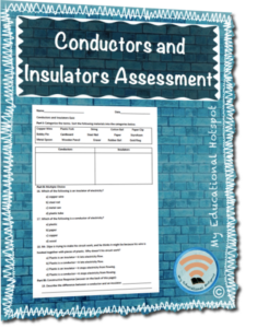 conductors and insulators electrical energy assessment