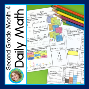 daily math second grade month 4