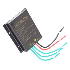 Wind Charge Controller DEALPEAK 48V Wind Turbine Generator Controller IP67 Waterproof MPPT Boost Charging Overcharge Protection Accessory