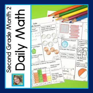 daily math second grade month 2