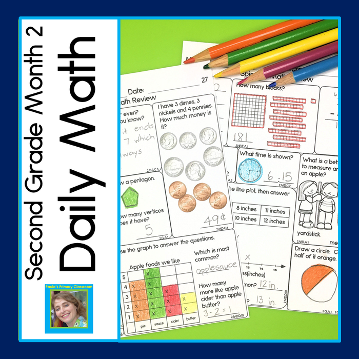 Daily Math Second Grade Month 2