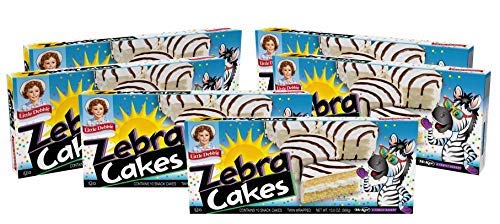 Little Debbie Zebra Cakes, 60 Twin-Wrapped Cakes (6 Boxes)