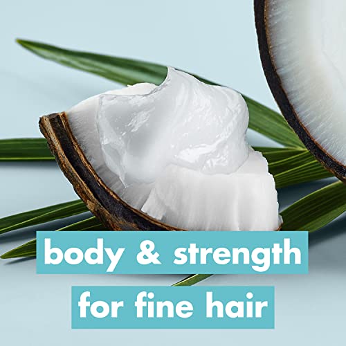 Love Beauty and Planet Volume and Bounty Thickening Conditioner Coconut Water and Mimosa Flower Hair Thickener for Fine Hair Silicone-Free, Vegan, Volume Hair Products 32.3 oz