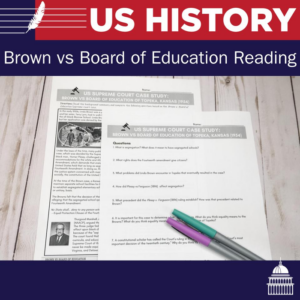 brown vs board of education reading and questions