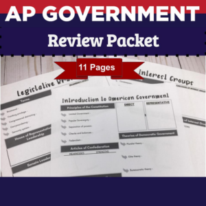 ap u.s. government review sheet