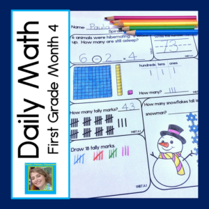 daily math first grade month 4