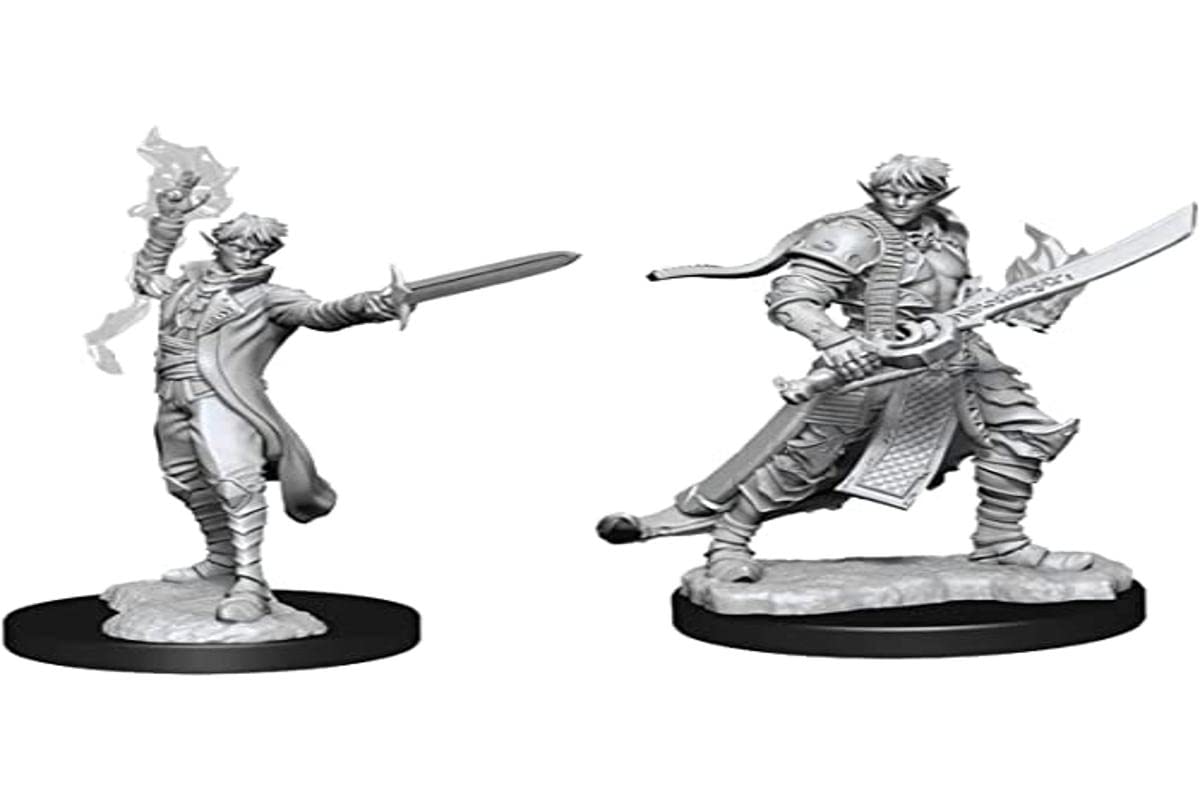 WizKids Pathfinder Deep Cuts Unpainted Miniatures: Wave 11: Male Elf Magus