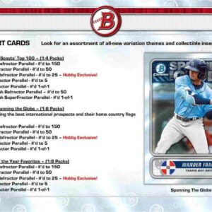 2020 Bowman MLB Baseball RETAIL box (24 pks/bx)