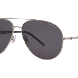 Sunglasses Montblanc MB 0068 S- 003 Silver/Grey