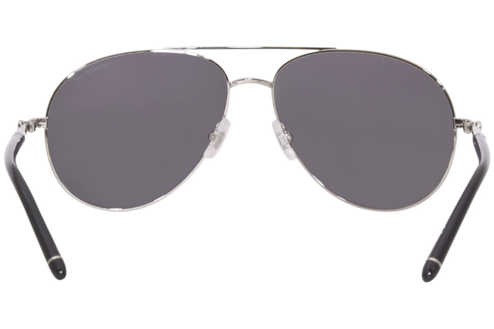 Sunglasses Montblanc MB 0068 S- 003 Silver/Grey