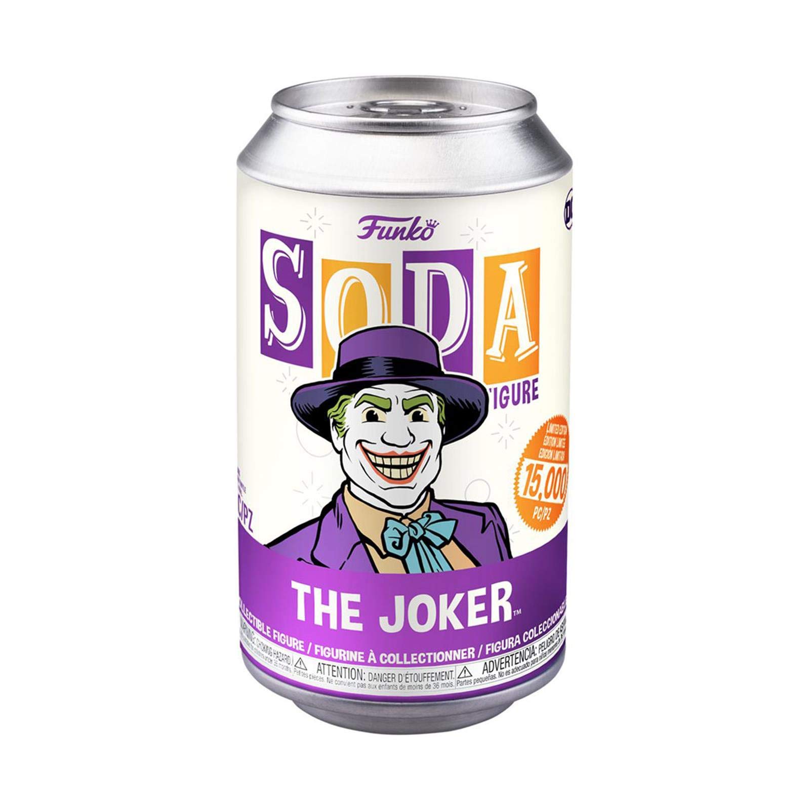 Funko Vinyl SODA: DC - The Joker - (1989) - 1/6 Odds for Rare Chase Variant - DC Comics - Collectable Vinyl Figure - Gift Idea - Official Merchandise - Toys for Kids & Adults - Comic Books Fans