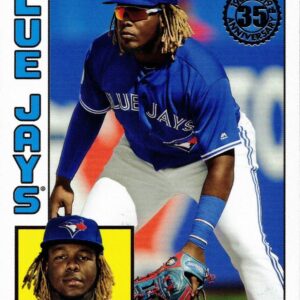 2019 Topps Update 1984 Topps Baseball Design #84-10 Vladimir Guerrero Jr. Rookie Card