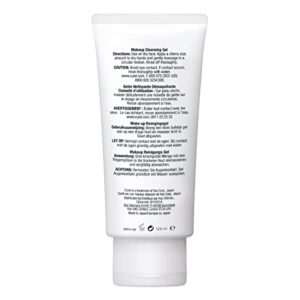 Curel Japanese Skin Care Makeup Cleansing Gel, Gentle Facial Cleanser for Dry, Sensitive Skin, pH-Balanced and Fragrance-Free Japanese Skincare, 4.5 oz (Step 1 of 2-Step Skincare)