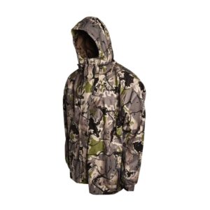 Rivers West Men's Pioneer Waterproof Breathable Stretchable Soft Fleece Hunting Jacket, Wiidow Maker Gray, XX-Large