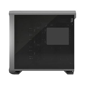 Fractal Design Torrent Gray - Ligth Tint Tempered Glass Side Panel - Open Grille for Maximum air Intake - Two 180mm PWM and Three 140mm Fans Included - Type C - ATX Airflow Mid Tower PC Gaming Case