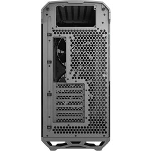 Fractal Design Torrent Gray - Ligth Tint Tempered Glass Side Panel - Open Grille for Maximum air Intake - Two 180mm PWM and Three 140mm Fans Included - Type C - ATX Airflow Mid Tower PC Gaming Case