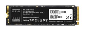 klevv cras c710 512gb m.2 nvme pcie gen3x4 internal ssd up to 2050mb/s (k512gm2sp0-c71)