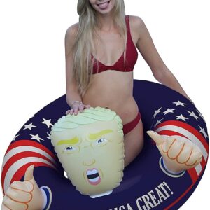 Pool Float Donald Trump Keep America Great - Patriot American infloateble for Adult