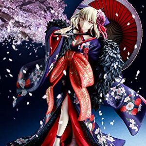 Kadokawa Fate/Stay Night: Heaven's Feel: Saber/Alter (Kimono Version) 1:7 Scale PVC Figure, Multicolor