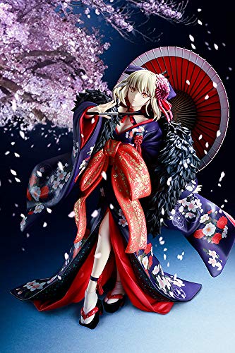 Kadokawa Fate/Stay Night: Heaven's Feel: Saber/Alter (Kimono Version) 1:7 Scale PVC Figure, Multicolor