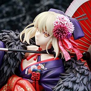 Kadokawa Fate/Stay Night: Heaven's Feel: Saber/Alter (Kimono Version) 1:7 Scale PVC Figure, Multicolor